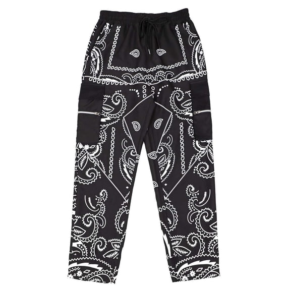 Lined Pants Men Style Relaxed Fit Hop High Street Slightly Tapered ...