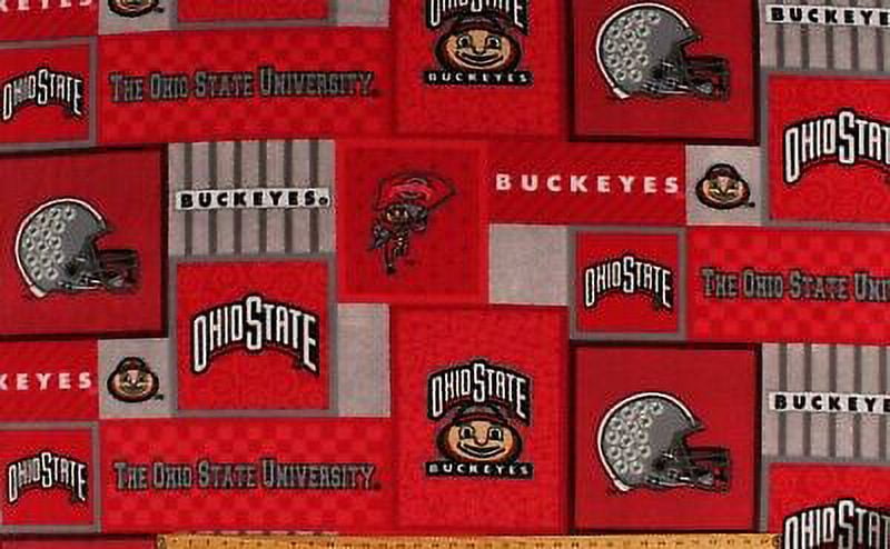 Fleece Ohio State University OSU Buckeyes Red College Football Sports ...
