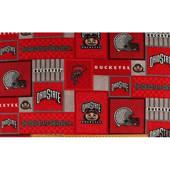 Iowa State Fleece Fabric