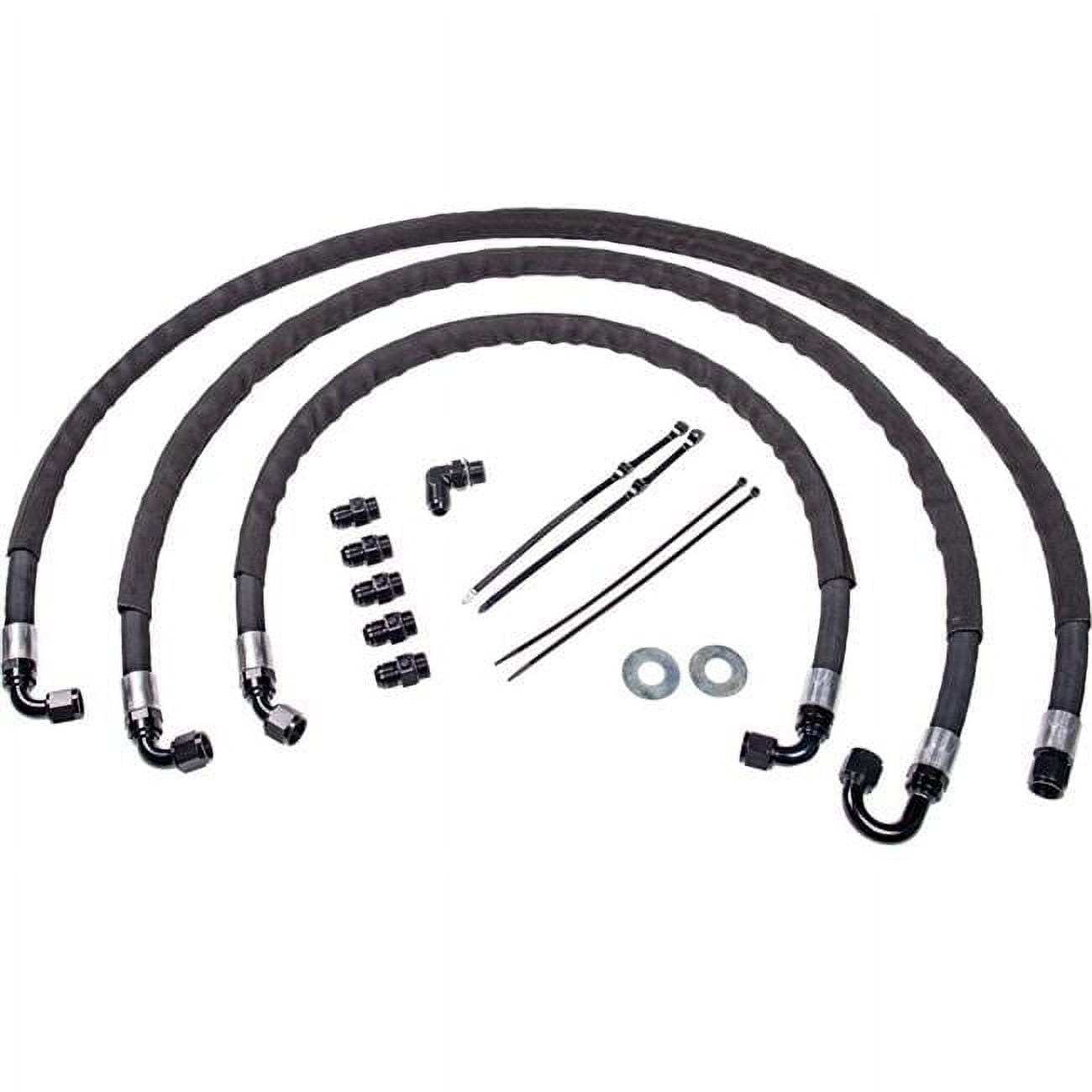 Fleece Performance FPE-TL-LML-1516 Heavy Duty Transmission Cooler Lines ...