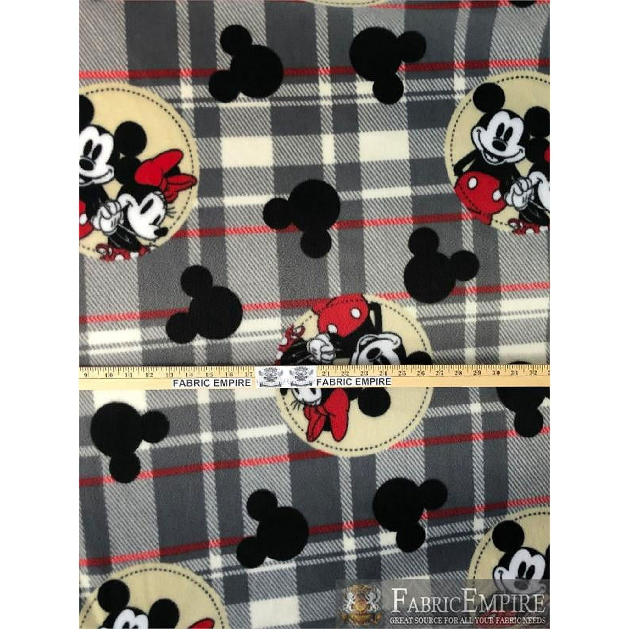 Mickey Mouse Fleece Fabric