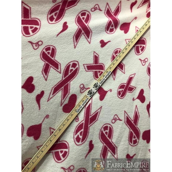 Breast Cancer Awareness Fabric By The Yard