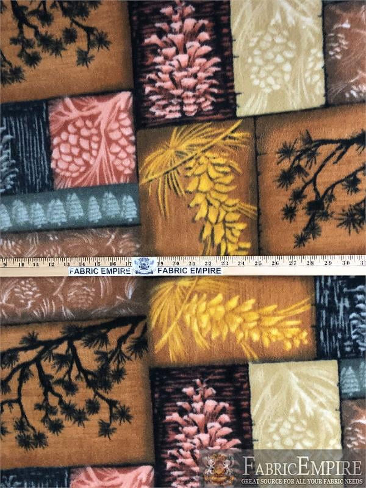 Forest Fleece Fabric