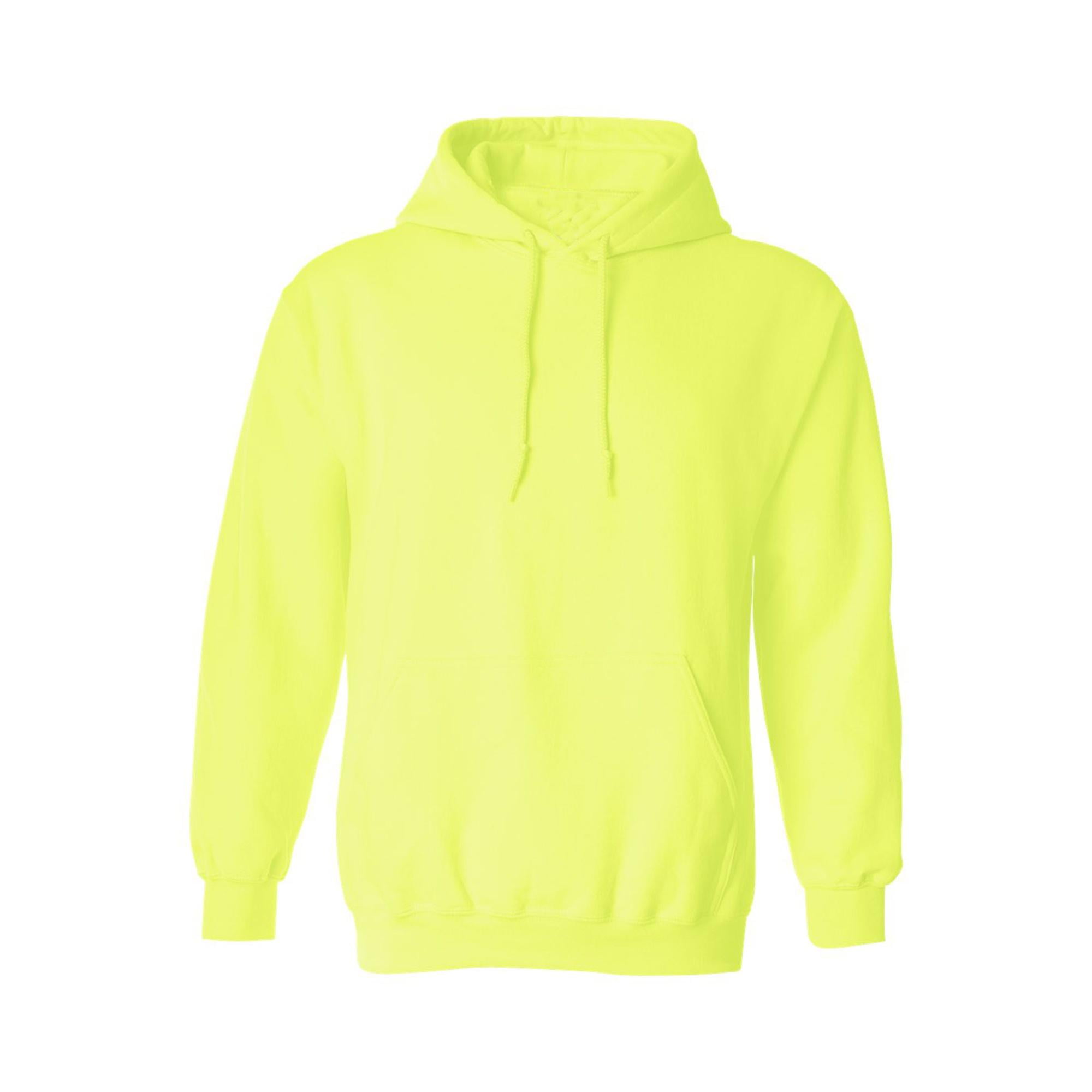 Fleece Pullover Hoodie (Safety Colour) For Ultra Comfort | 4.42oz/yd² ...