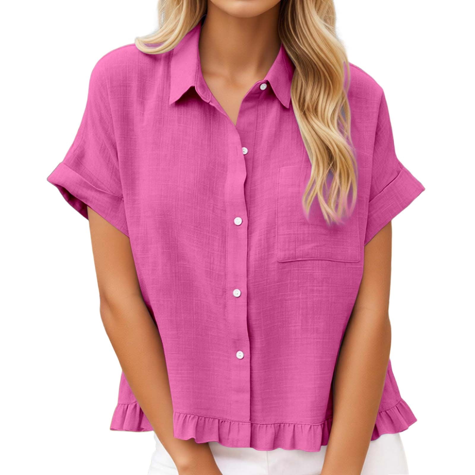 Fleece Pullover Women Floral Print Retro Fashion Short Sleeve Waist ...