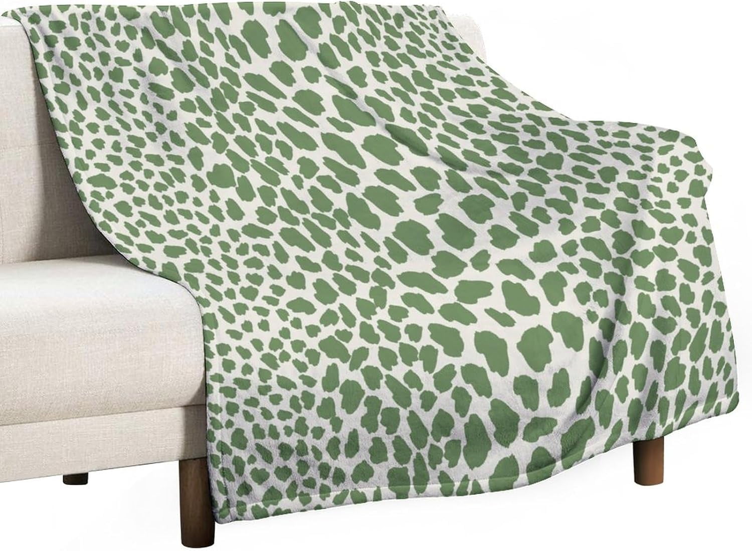 Fleece Throw Blanket 50"x60" Cheetah Leopard Print Animal Chinoiserie ...