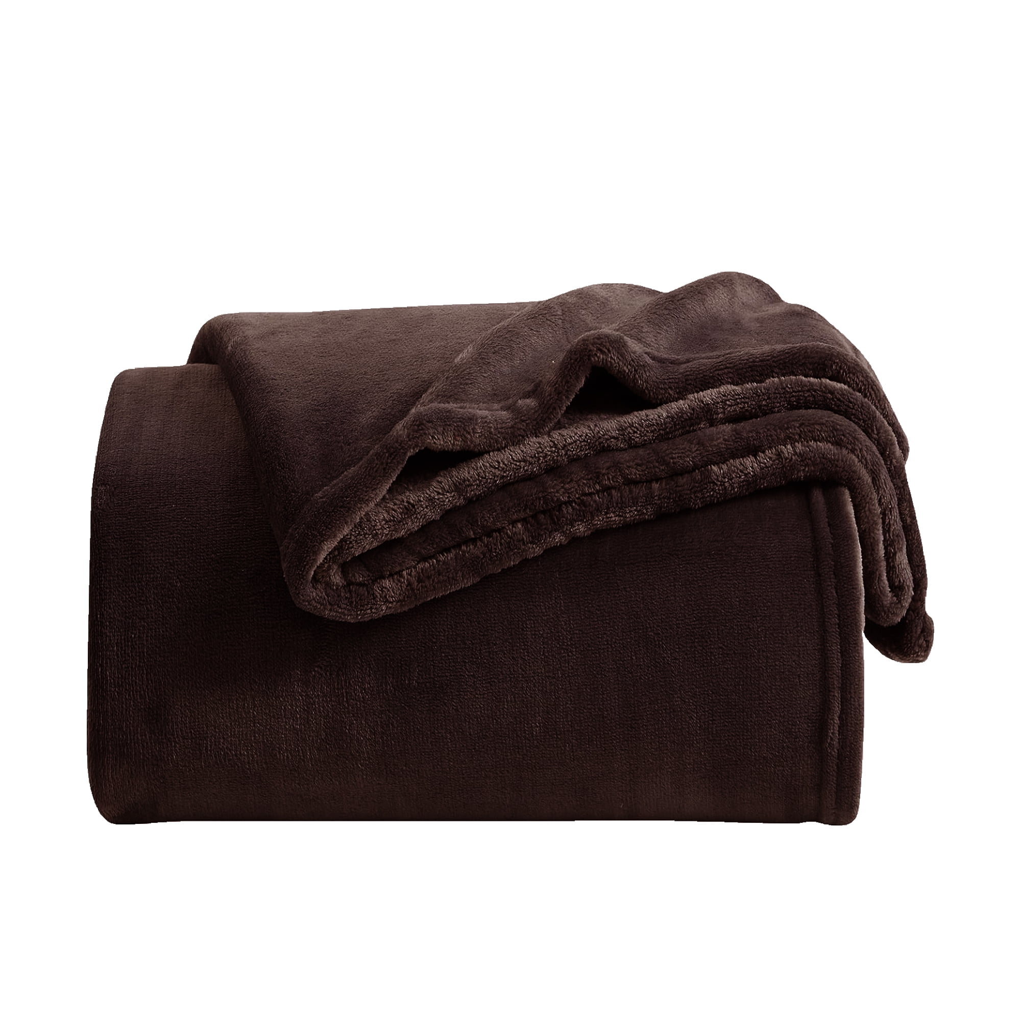 Fleece Throw Blanket for Couch & Bed, Soft Fuzzy Plush Throw Size ...