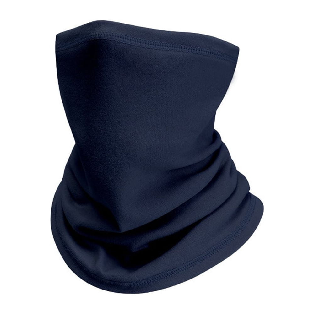 Fleece windbreak ski mask mask tactical hood neck guardDWJ44 navy blue ...