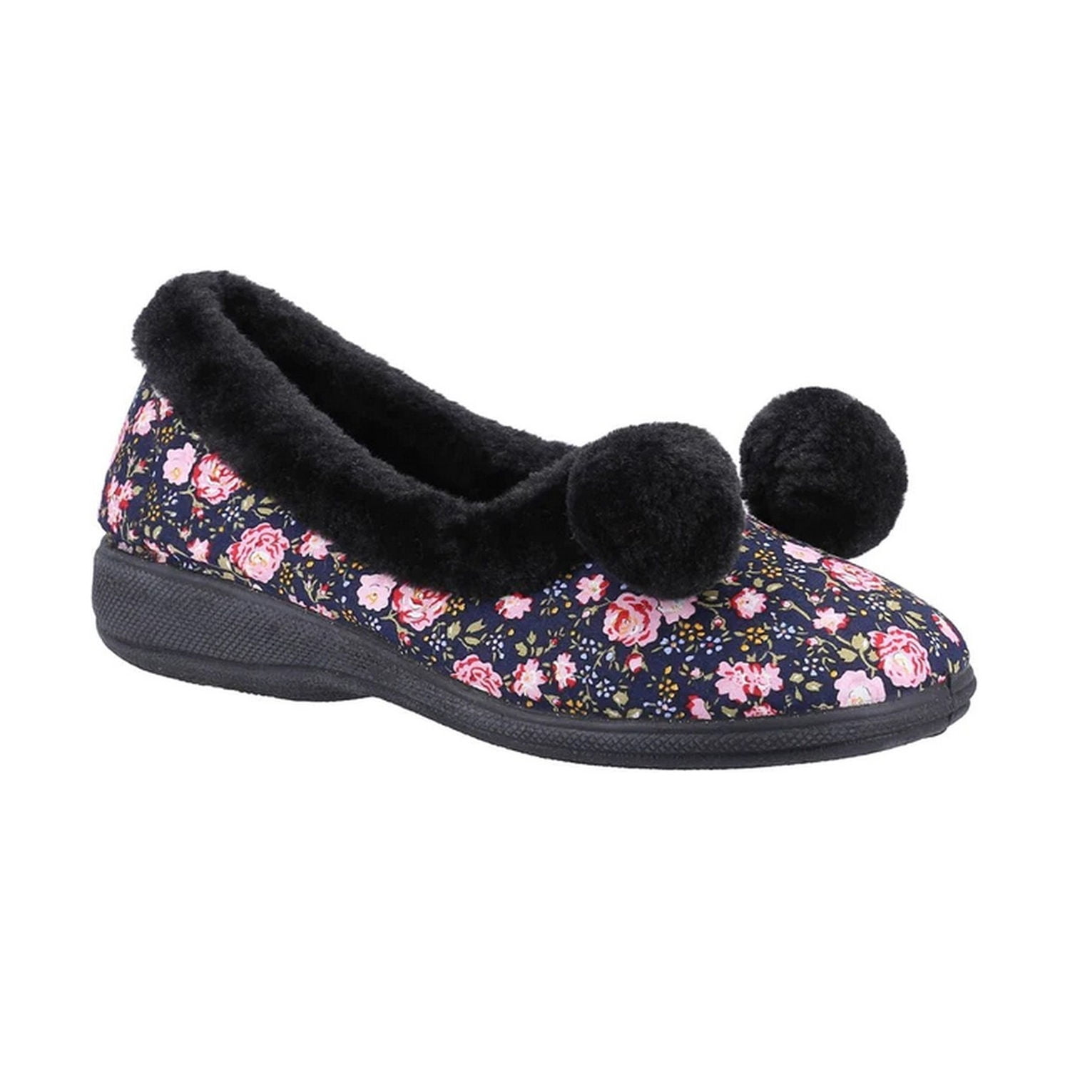 Fleet & Foster Womens Goldfinch Floral Slippers - Walmart.com