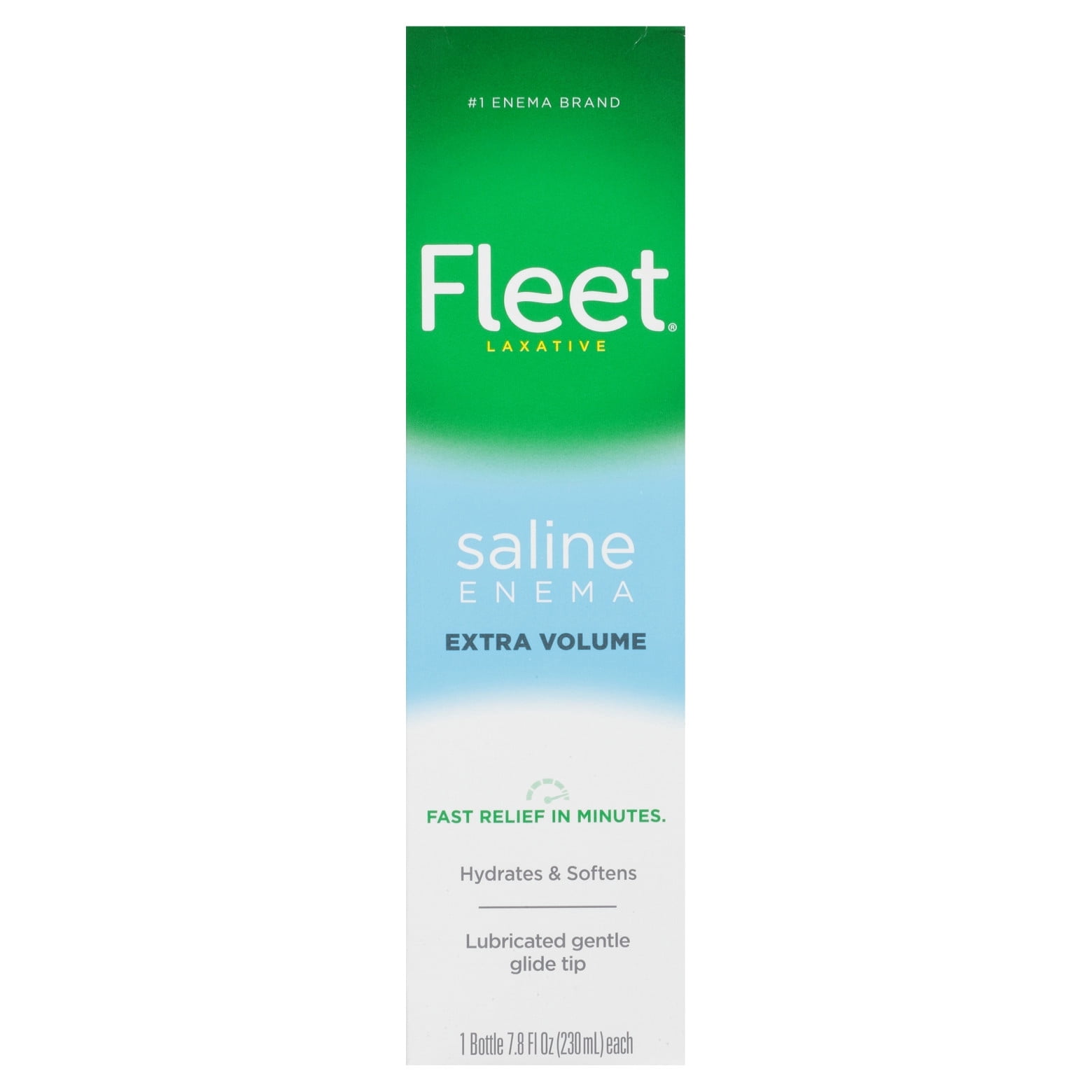 Fleet Laxatives (2 Pack), Saline Enema for Adult Constipation Relief ...