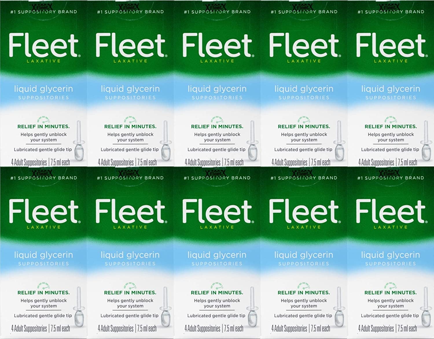 Free Shipping! Fleet Liquid Glycerin Suppository Laxative, Gentle Glide ...