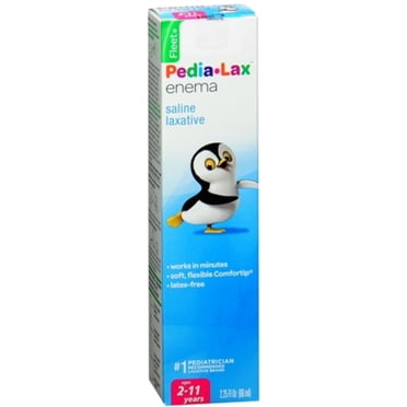Pedia-Lax Laxative Liquid Glycerin Suppositories for Kids, Ages 2-5, 6 ...
