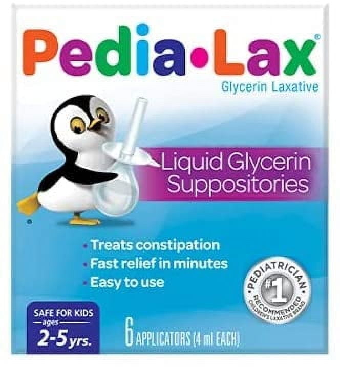 Fleet Pedia-Lax Kids Saline Laxative Enema, Liquid Pediatric ...