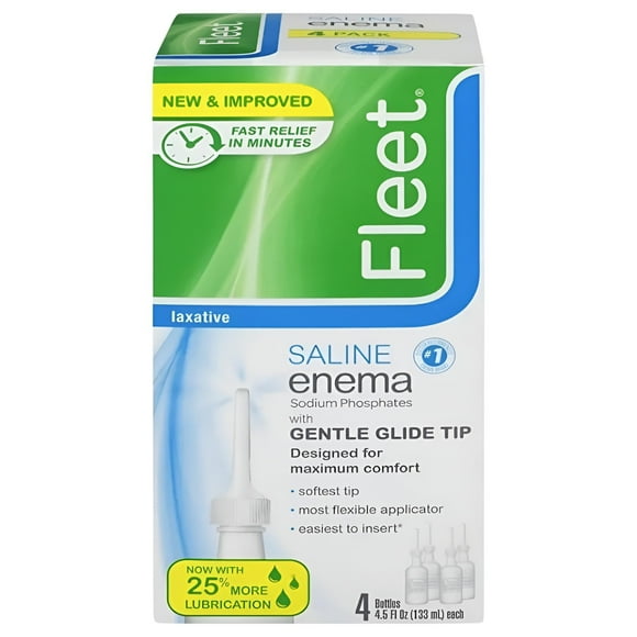 Fleet Saline Enema in Laxatives - Walmart.com