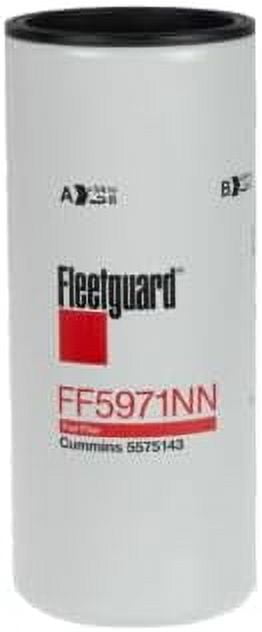 Fleetguard FF5971NN Fuel Filter Spin On, Nanonet, 11.5" Height, 4.736 ...