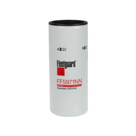 Fleetguard FF5971NN Fuel Filter Spin On, Nanonet, 11.5" Height, 4.736 ...