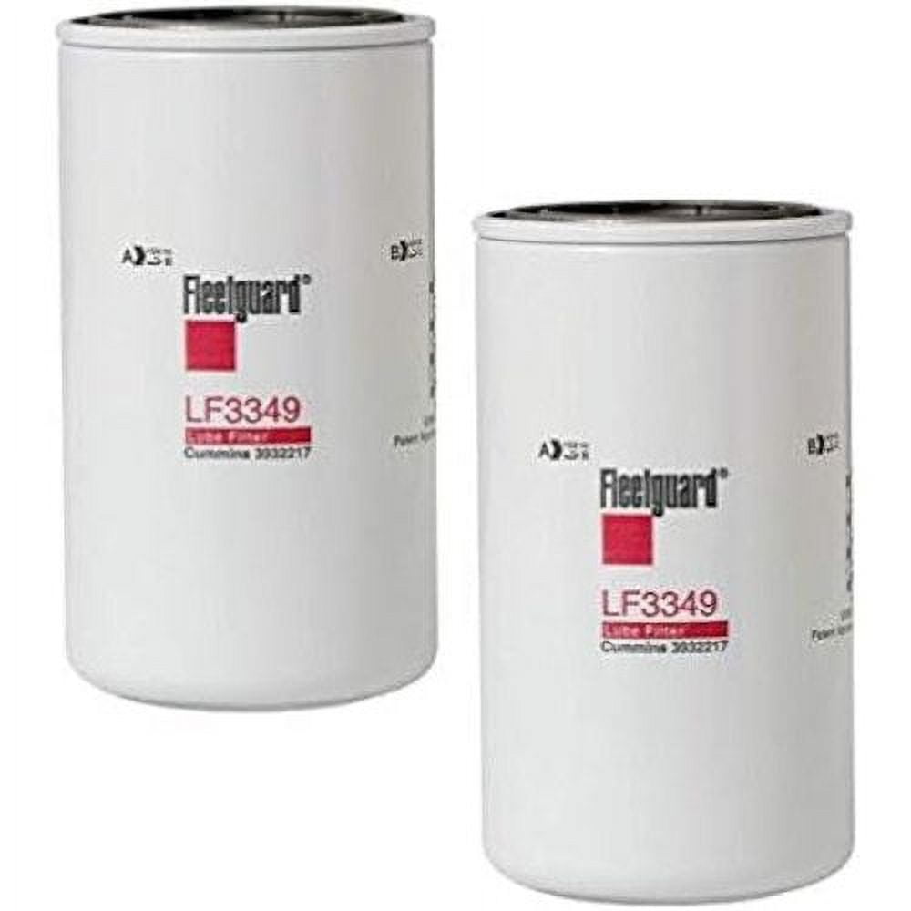 Fleetguard LF3349 Oil Filter, Spin-On (2 Pack) - Walmart.com