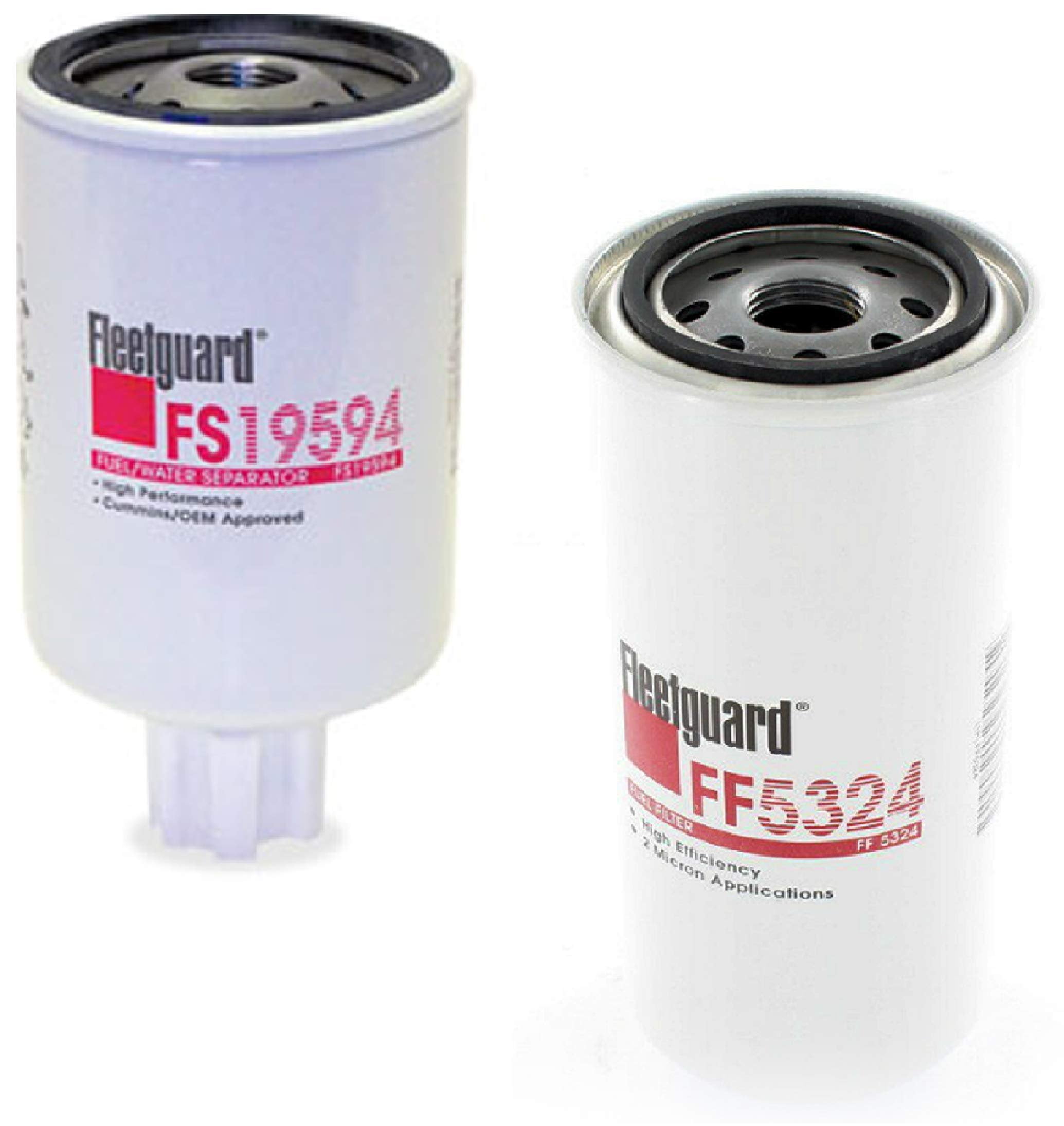 Fleetguard Replacement Filters for Airdog I Replaces FF100-2 & WS100 ...