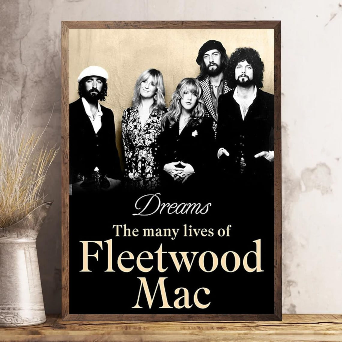 Fleetwood Mac Classic Rock Wall Art Poster, Rumours Album Inspired ...