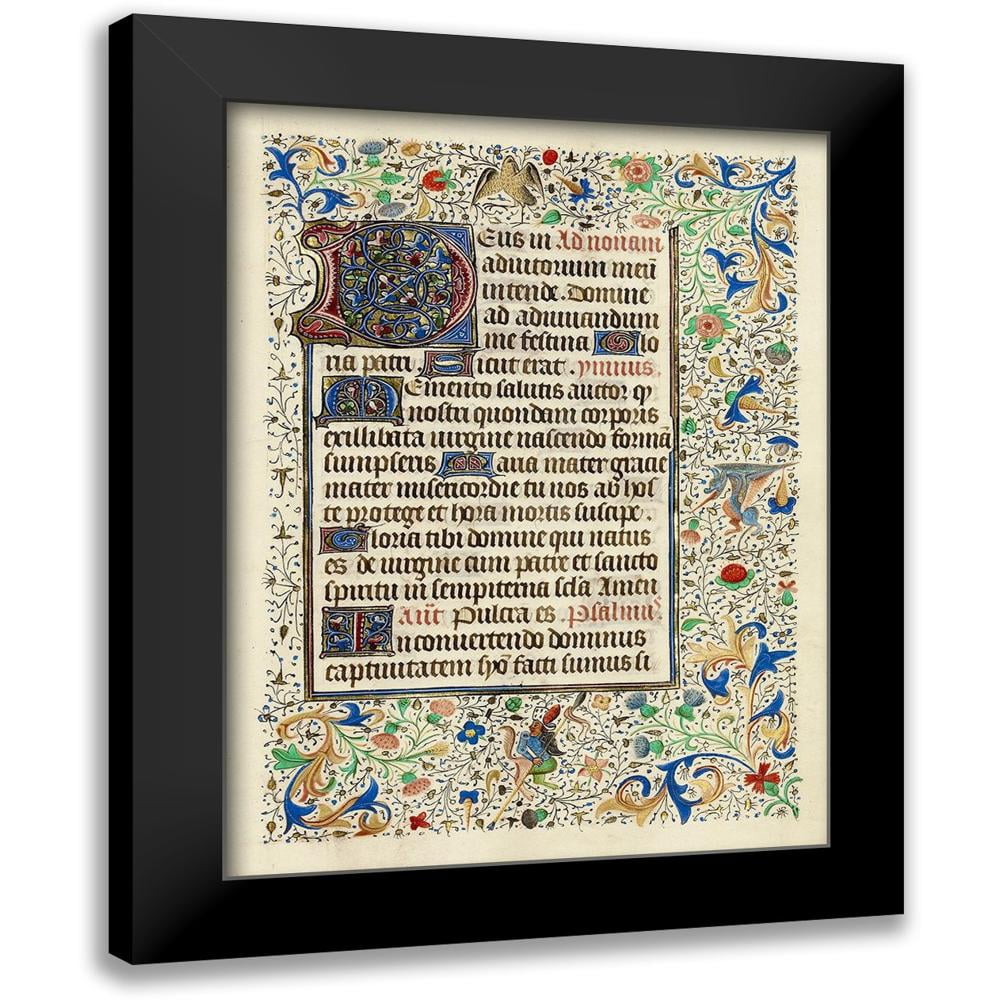 Flemish 15th Century 19x24 Black Modern Framed Museum Art Print Titled ...