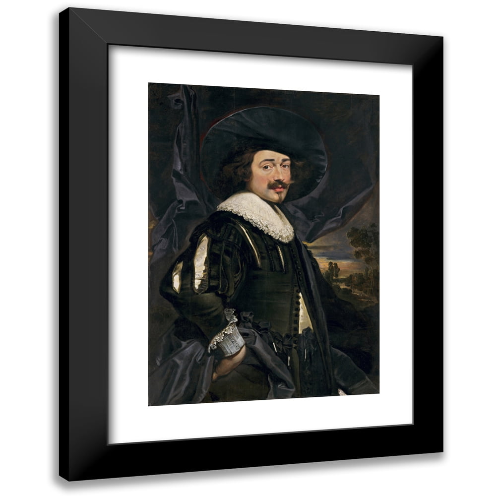 Flemish 17th Century (Possibly Jan Cossiers) 11x14 Black Modern Framed ...