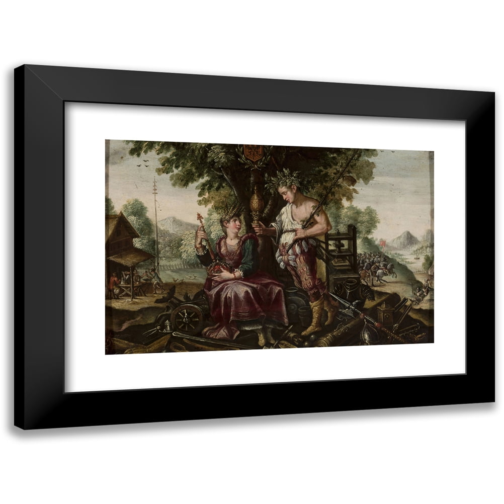 Flemish Painter 18x13 Black Modern Framed Museum Art Print Titled ...