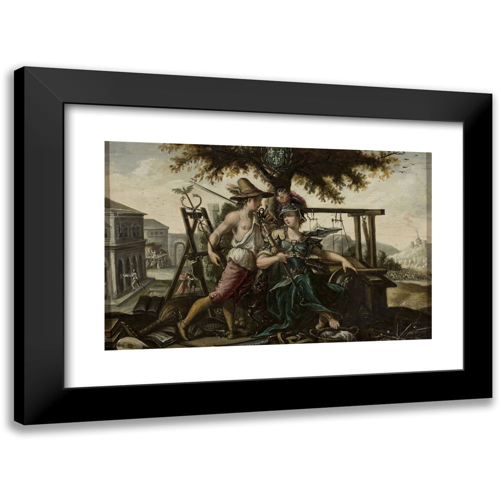 Flemish Painter 18x13 Black Modern Framed Museum Art Print Titled ...