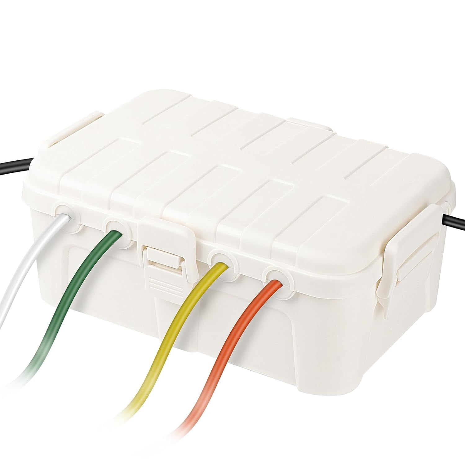 Flemoon Large Outdoor Electrical Box (12.5 x 8.5 x 5 inch), IP54 Waterproof Outdoor Extension ...