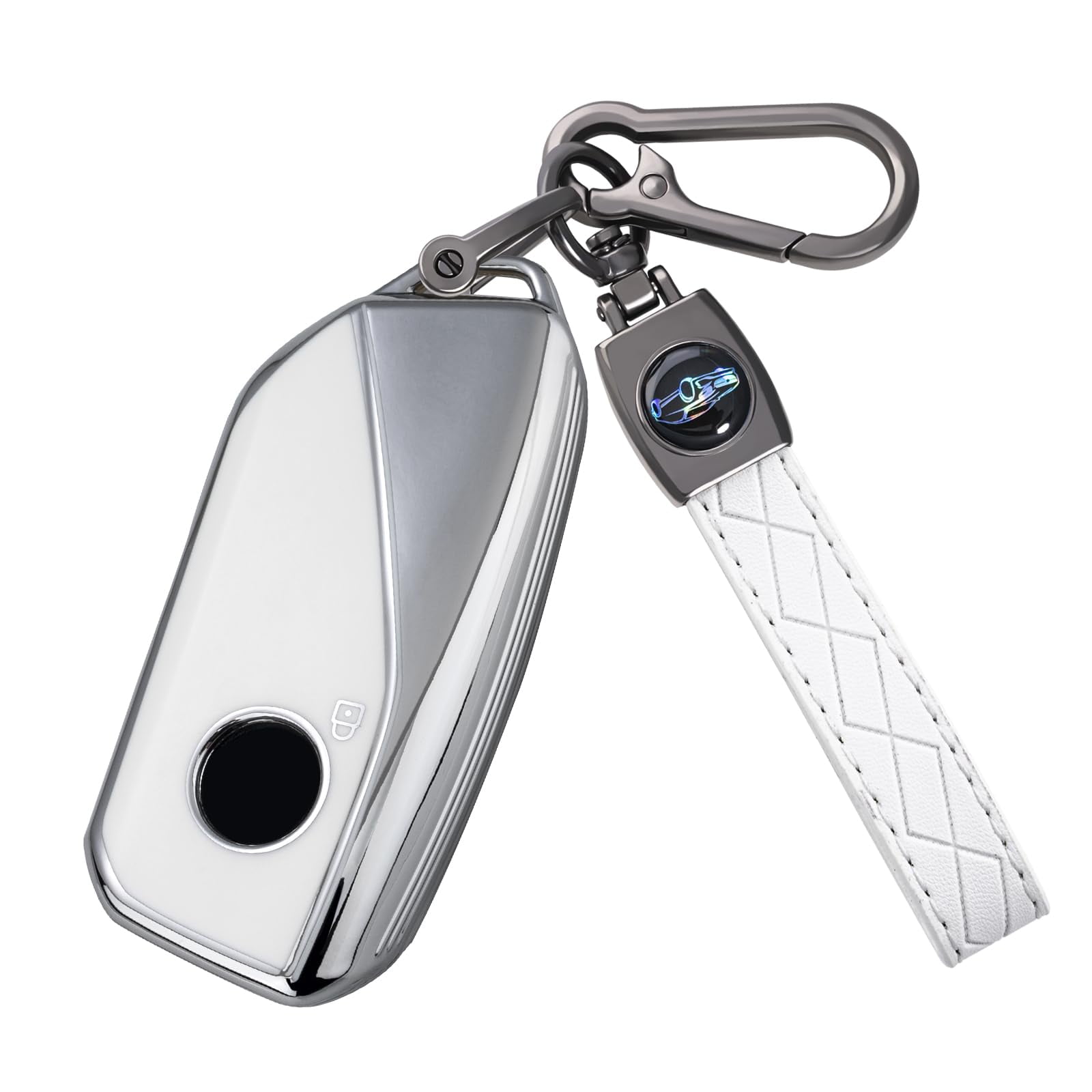 Flensent Key Fob Cover for BMW Soft TPU Car Smart Keys Case Accessories ...