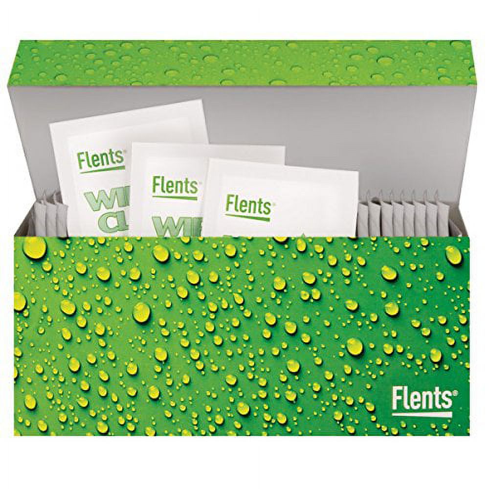 Flents Wipe N Clear .. Biodegradable Lens Wipes Assorted .. Box Patterns 25 Count .. (Pack of 1 ...