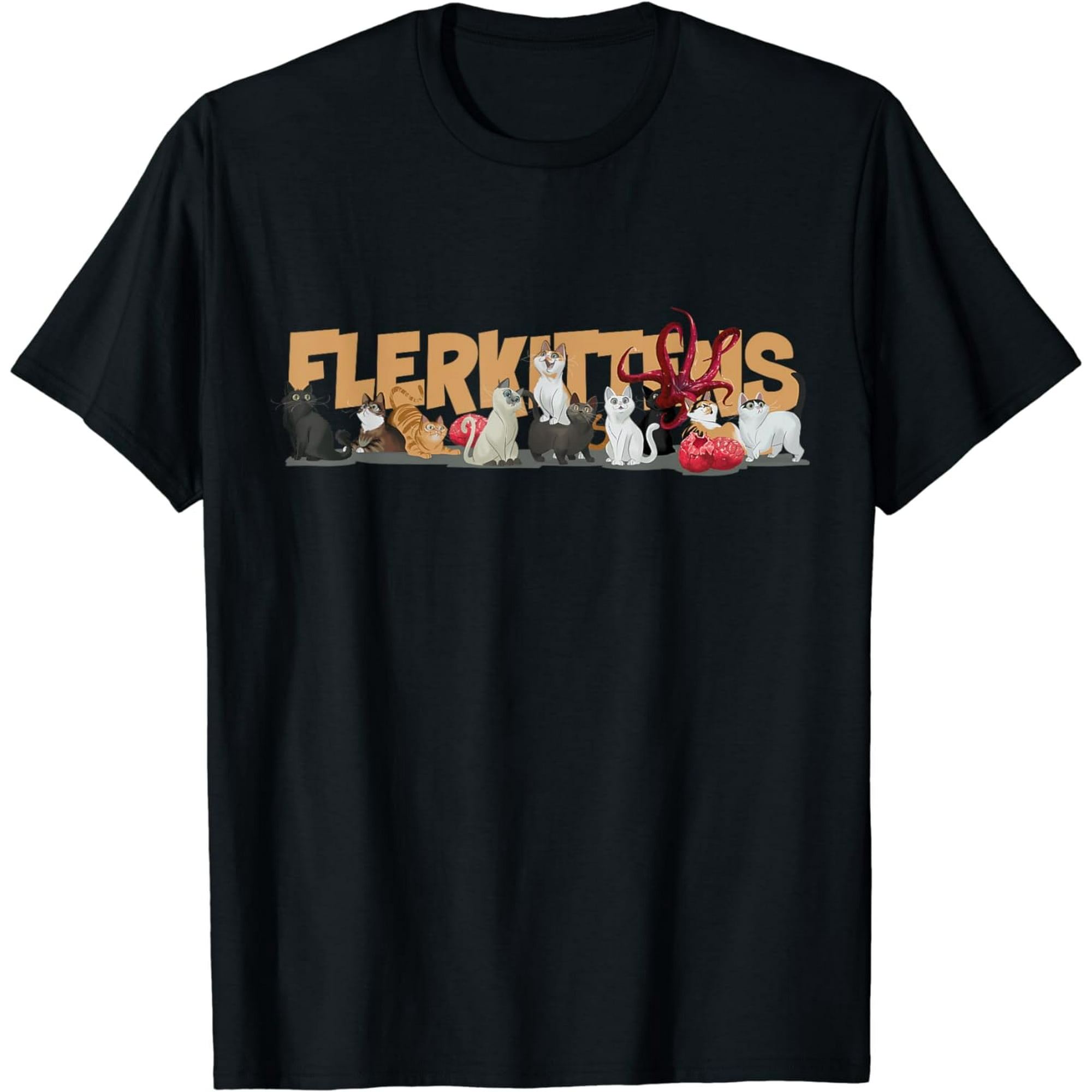 Flerken Goose’s Flerkittens Cute T-Shirt - Walmart.com