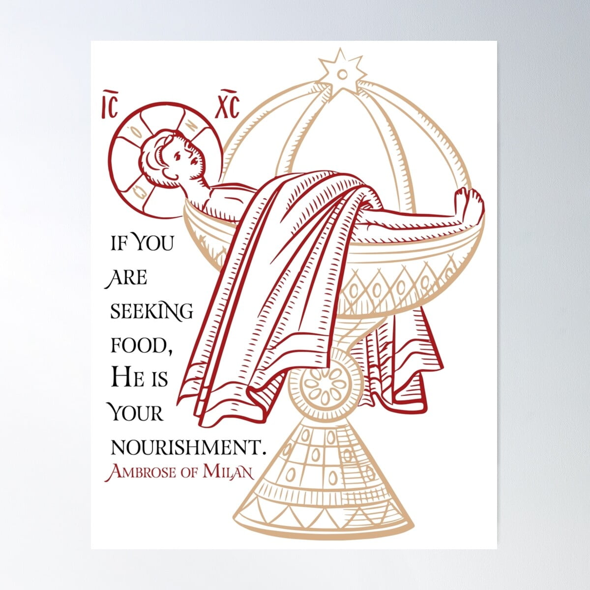 Flesh Of Christ - Simplified | Eucharist | Ambrose Of Milan Quote ...