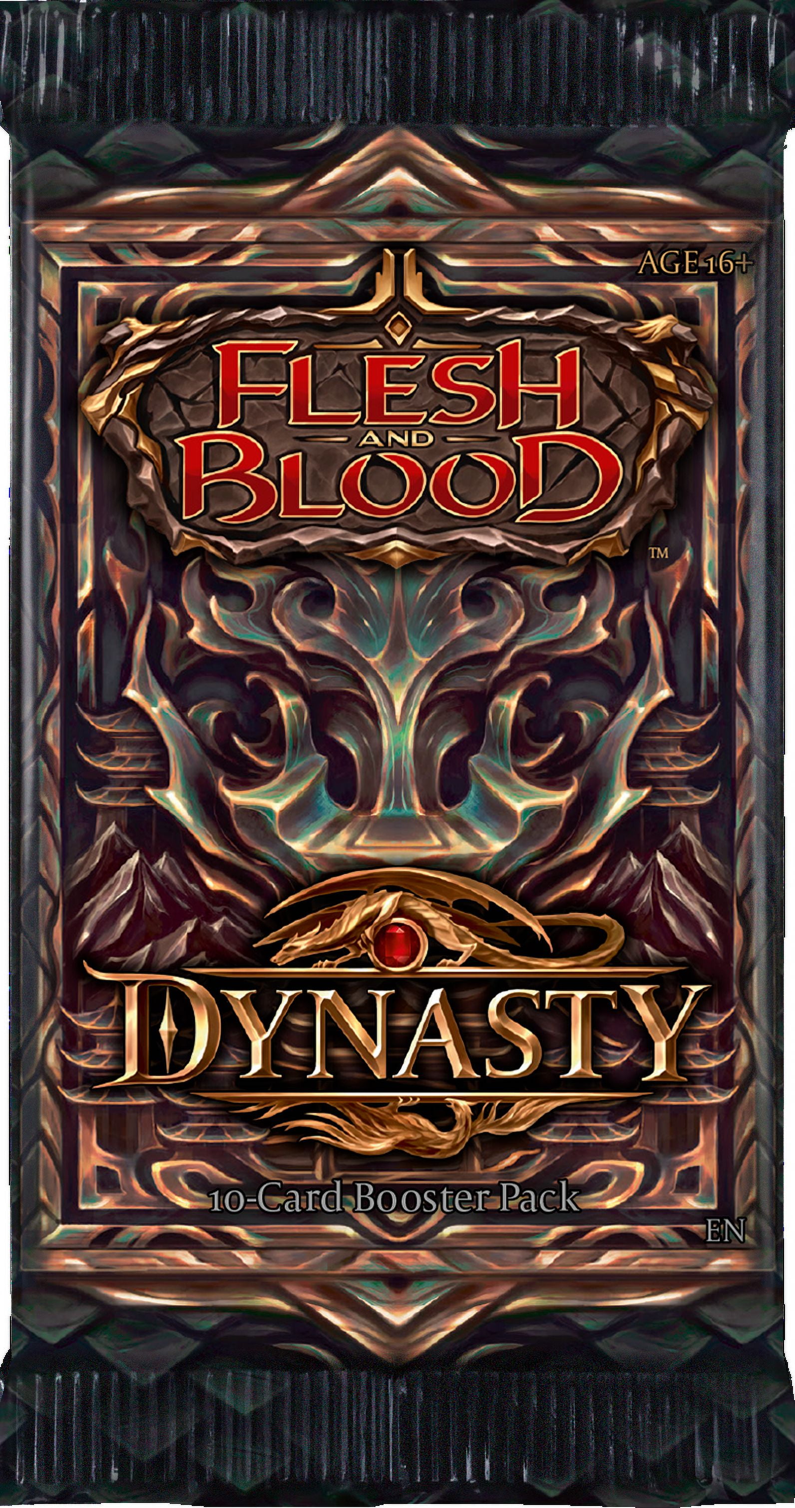 Flesh and Blood CCG: Dynasty: Booster Pack (10 Cards) - Walmart.com