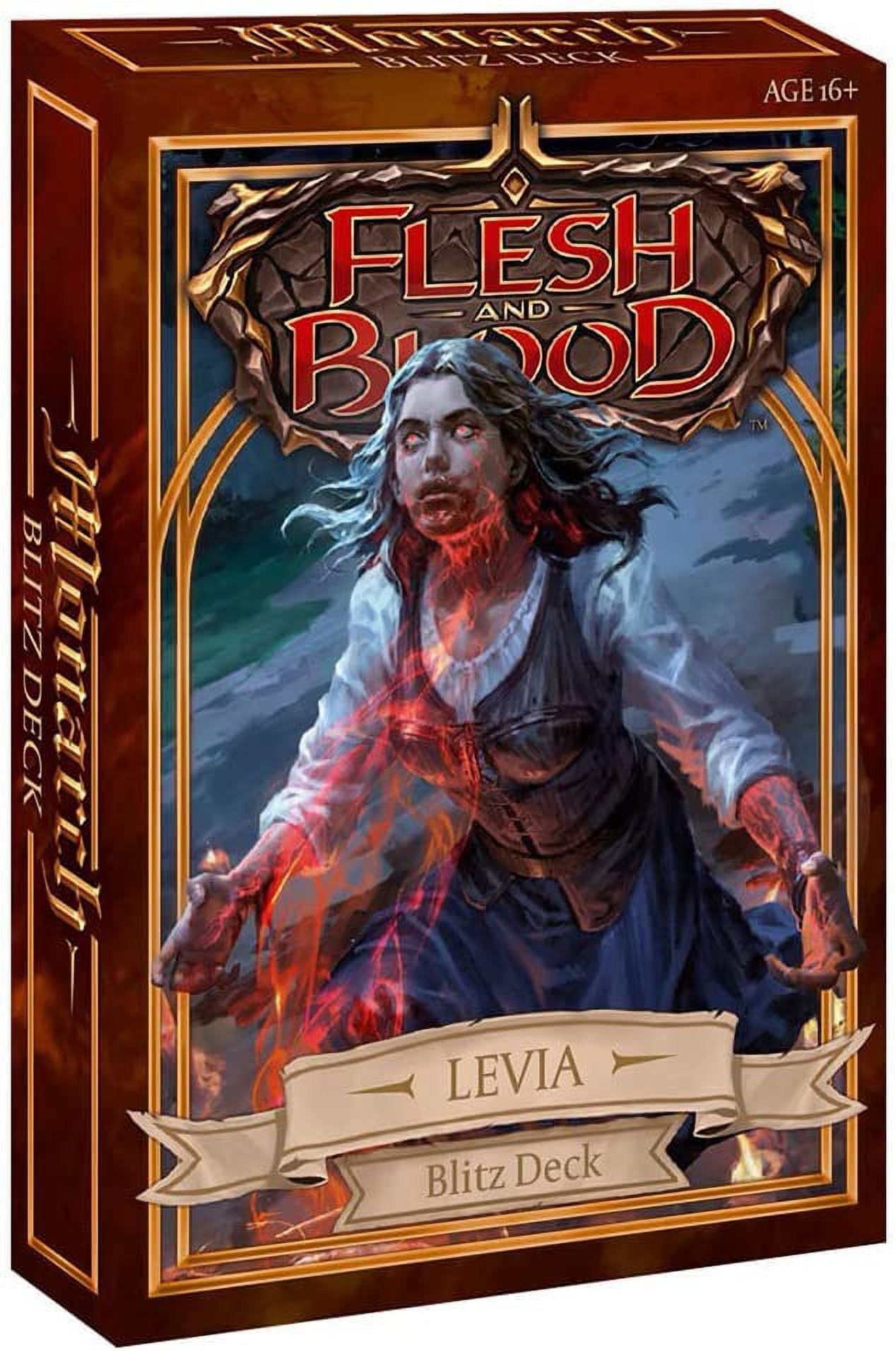 Flesh and Blood TCG: Monarch Blitz Deck - Levia - Walmart.com