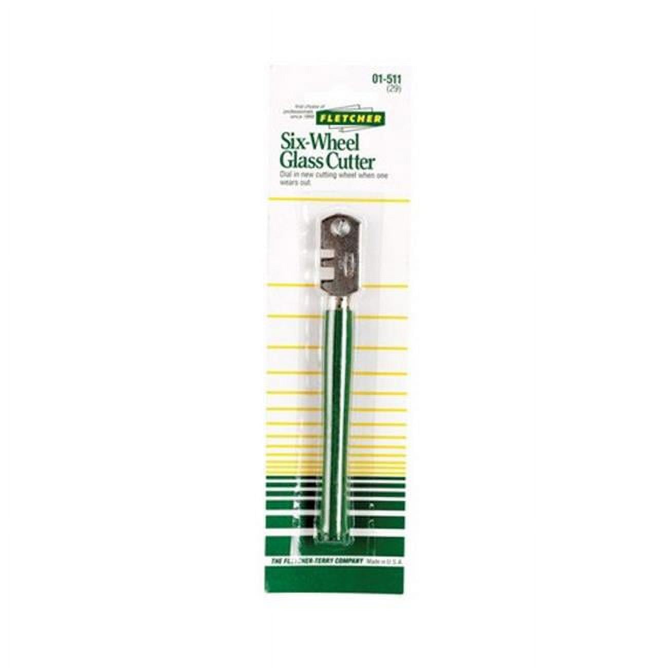 Fletcher 01-511 Six Wheel Turret Glass Cutter - Green - Walmart.com