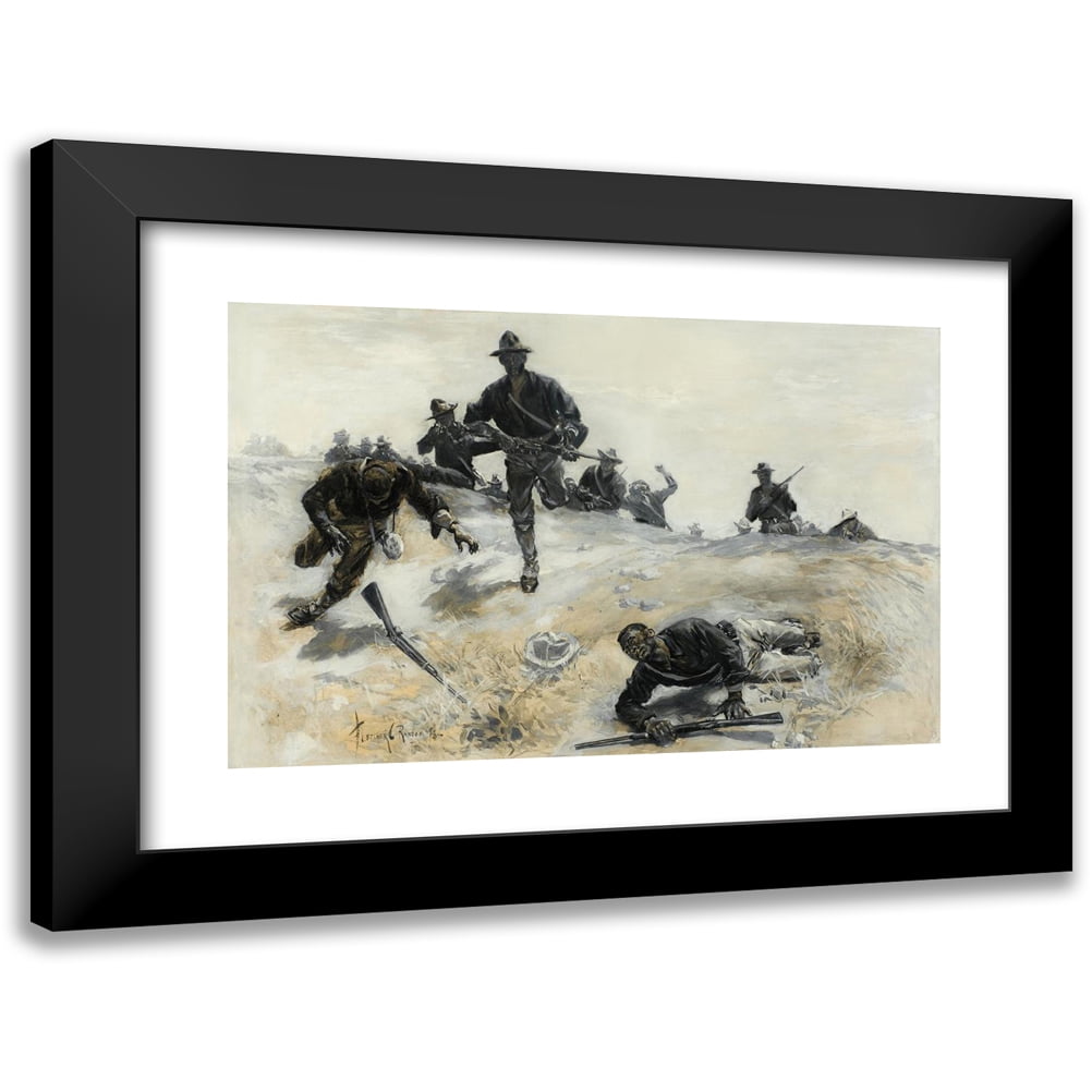 Fletcher Charles Ransom 14x11 Black Modern Framed Museum Art Print ...