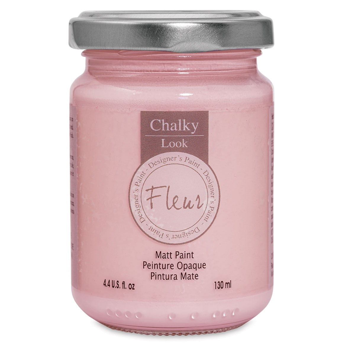 Fleur Chalky Look Paint - Pretty Ballerina, 4.4 oz jar - Walmart.com