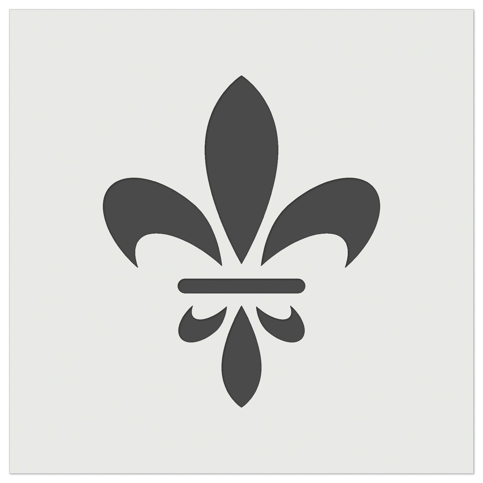 Fleur De Lis French Mardi Gras Elegant DIY Cookie Wall Craft Stencil ...