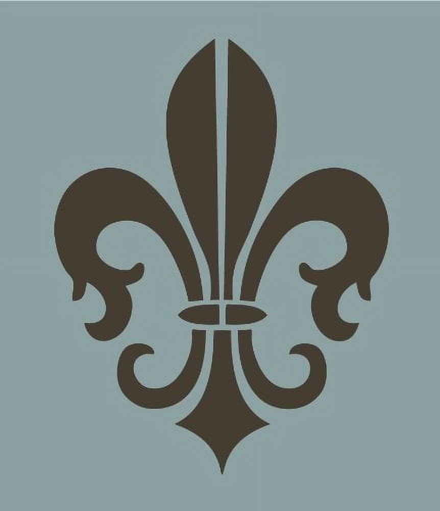 Fleur De Lis Large Wall Damask Stencil Mylar Pattern 0001 (23" x 30 ...