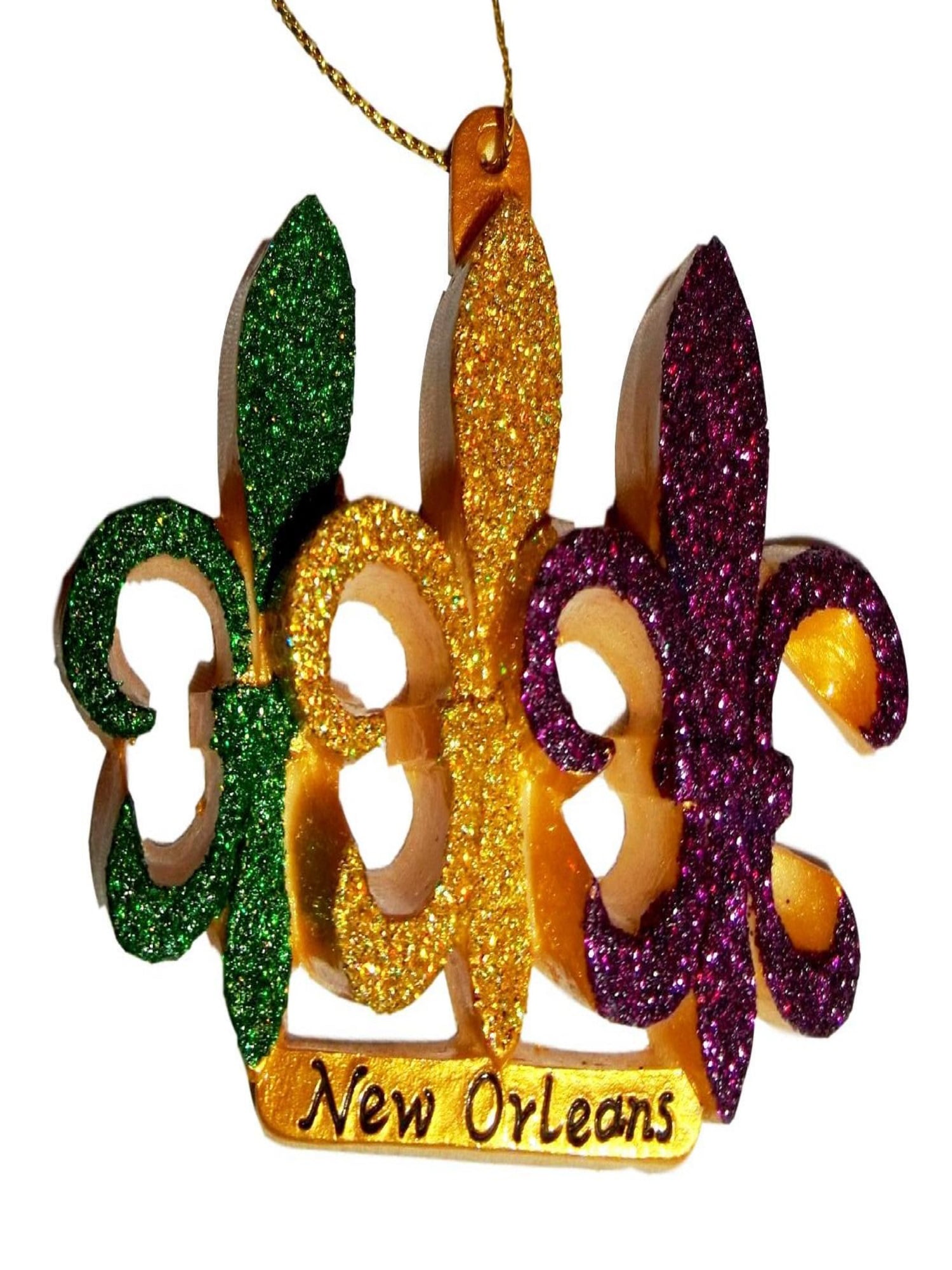 Fleur De Lis New Orleans Ornament Mardi Gras Party Favors - Walmart.com