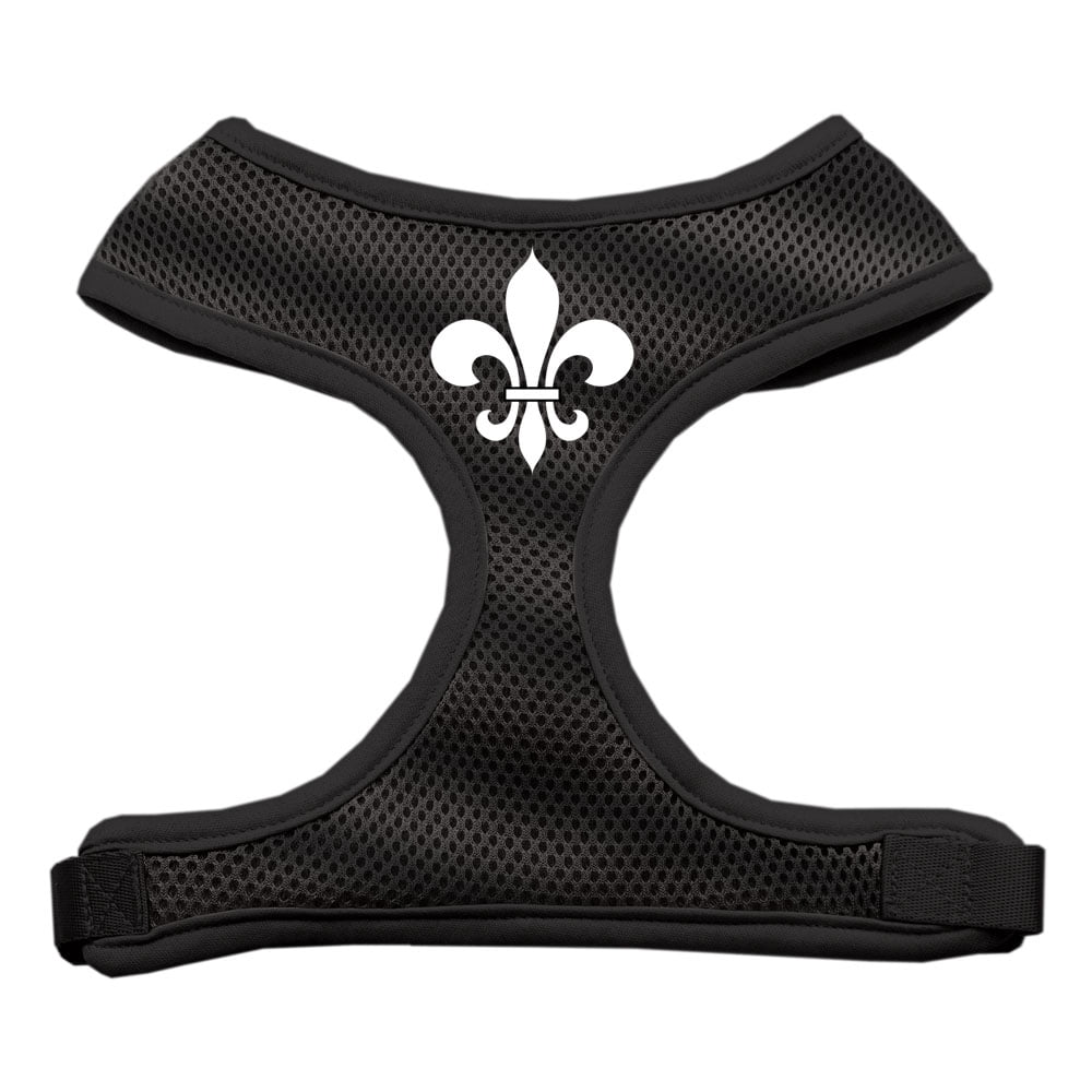Fleur de Lis Design Soft Mesh Pet Harness - Walmart.com