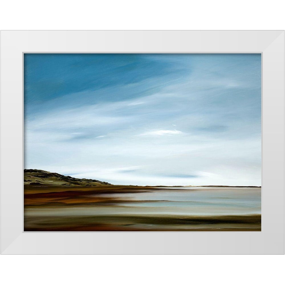 Fleury, Rick 14x12 White Modern Wood Framed Museum Art Print Titled ...