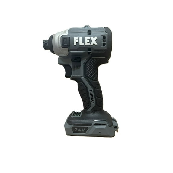 Flex, Impact Driver, FX1331, 24V Compact 1/4" Hex, Two Speed Modes ...