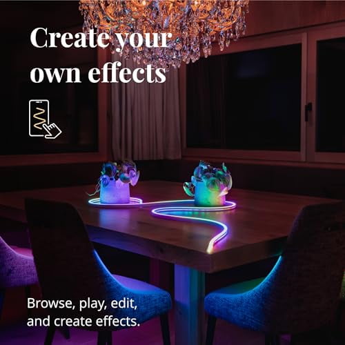 Flex 6.5ft, LED Tube Multi Color, RGB LED Strip Flexible, Compatible ...