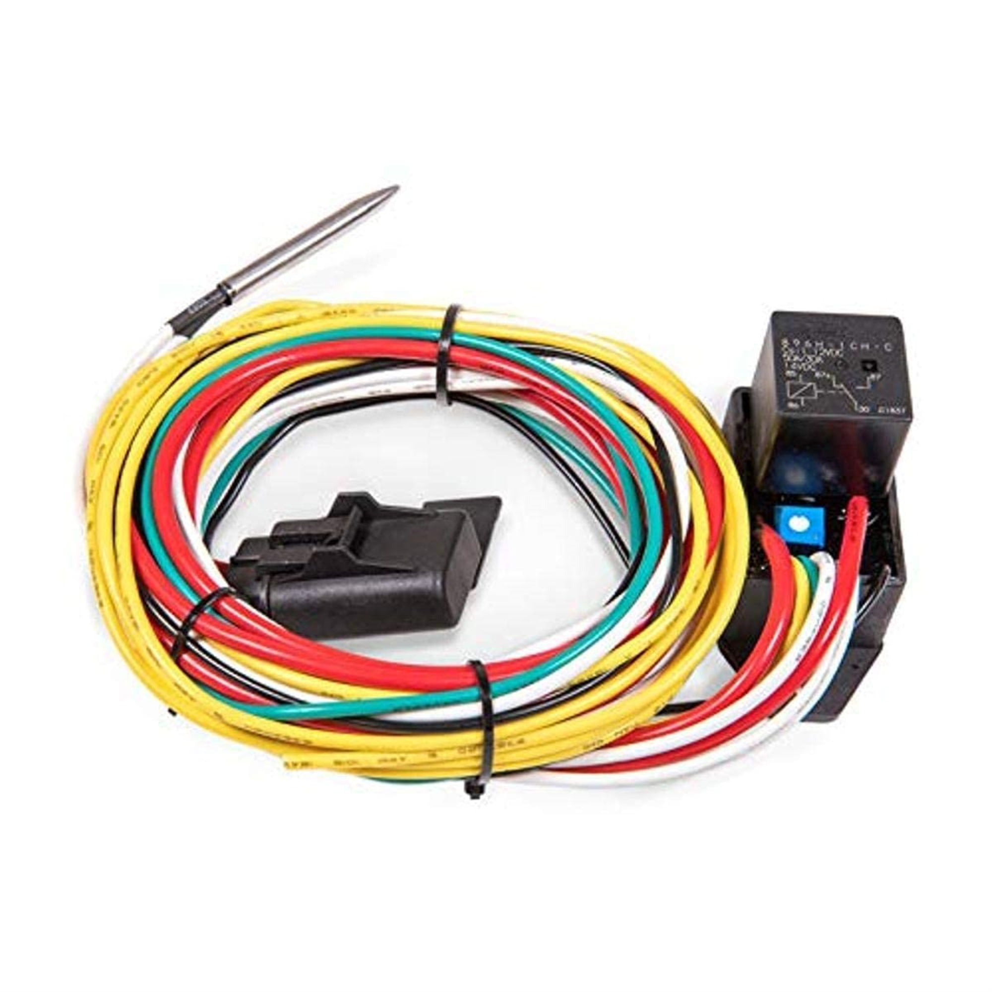 Compact Adjustable Electric Fan Controller and Relay Kit with Push-In ...