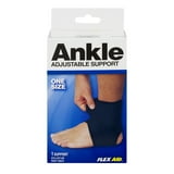Flex Aid Adjustable Ankle Support, One Size HSA/FSA Eligible - Walmart.com