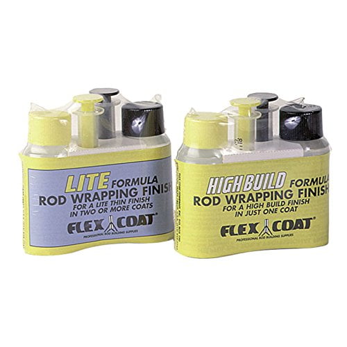 Flex Coat Rod Wrapping Finish Kit High Build Formula 4 oz Kit with ...