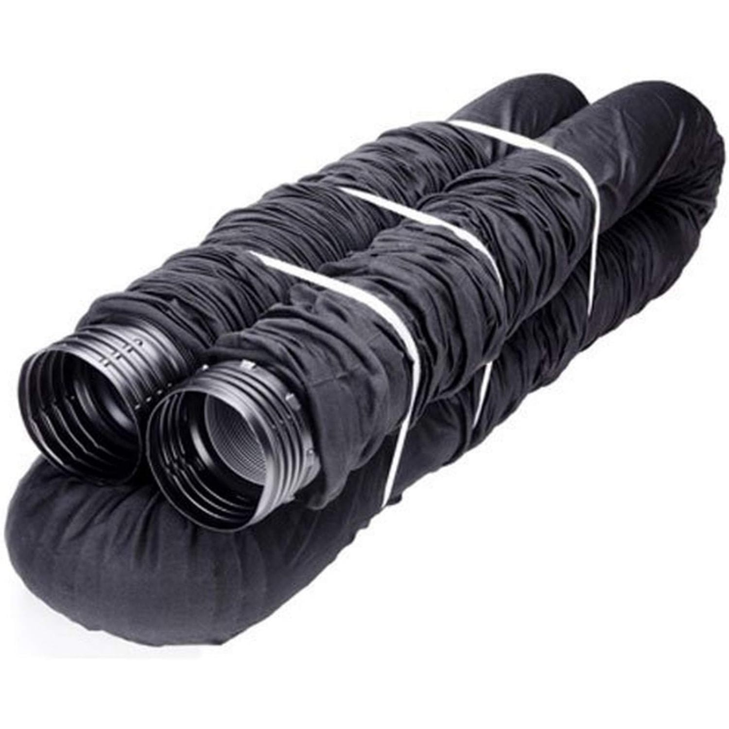 Flex-Drain 51510 Flexible/Expandable Landscaping Drain Pipe, Perforated ...