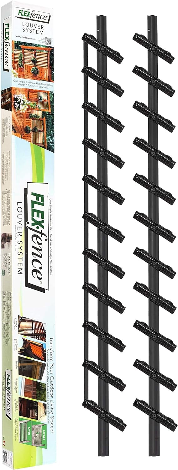 Flex-Fence Decorative Versa Fence Louver System - Walmart.com