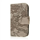 Flex Flip Wallet Case for LG Leon, Black Lace - Walmart.com